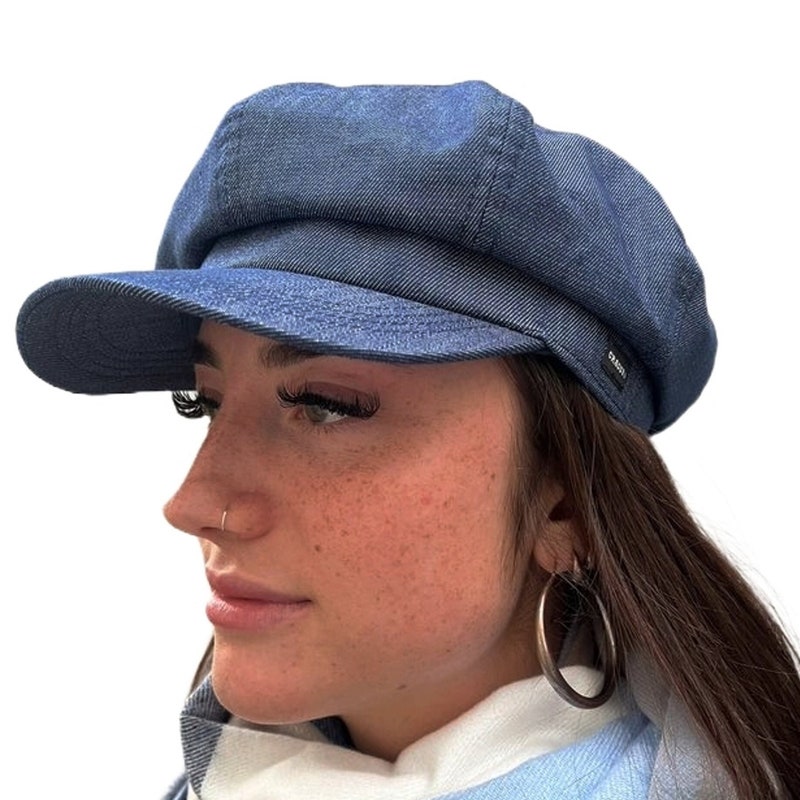 Denim Blue Hat - Etsy