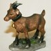 Lovely, Little Goat in Resin, Farm Animals, Dollhouse Miniatures ...