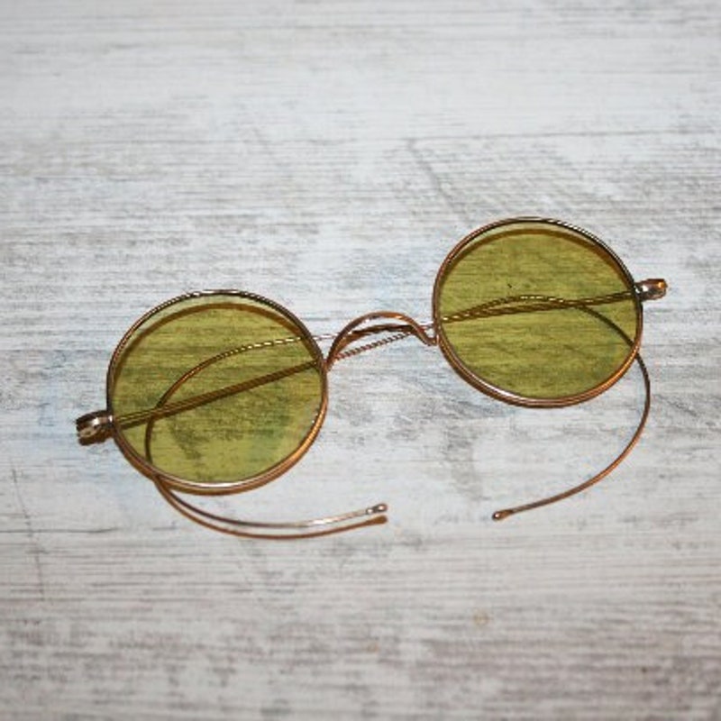 Round Lens Glasses - Etsy