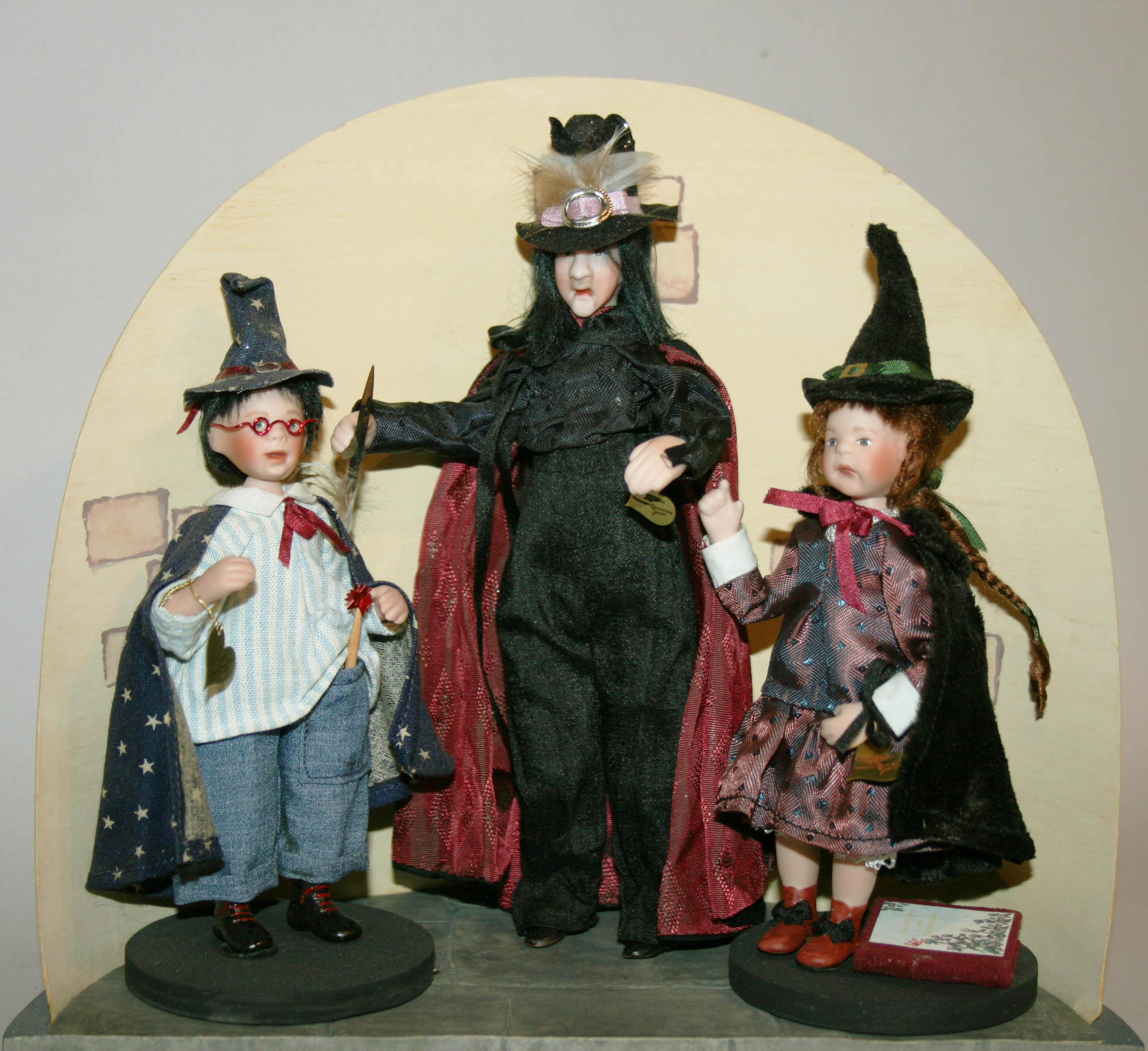 Dollhouse Miniature " the Little Magician" Artisan Handmade Miniature ...