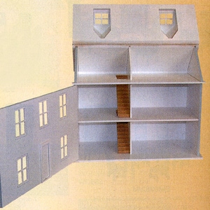 Half Inch Scale Dollhouse Kits -DOLLHOUSE MINIATURES -artisan Handmade ...
