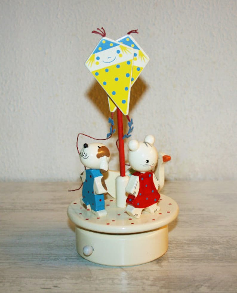 Sevi Music Box Vintage in Wood, Original Box, 70s/ 80s, Old Carillon ...