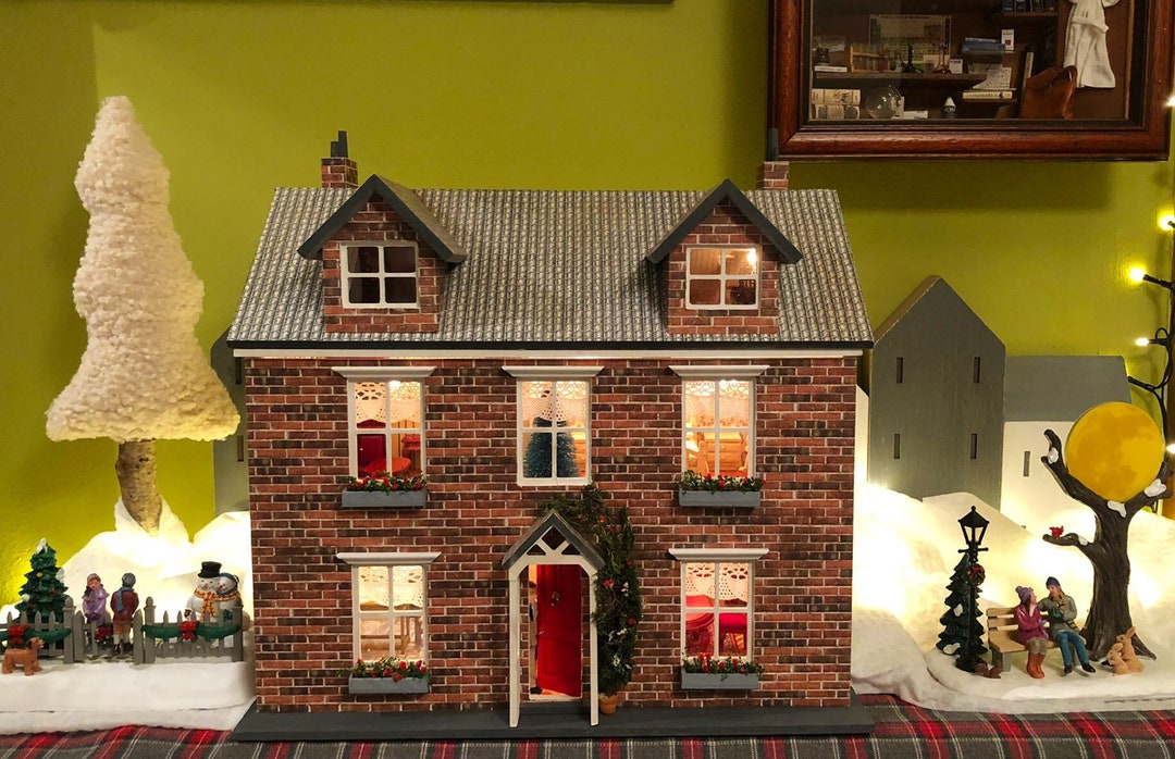 Half Inch Scale Dollhouse Kits -DOLLHOUSE MINIATURES -artisan Handmade ...