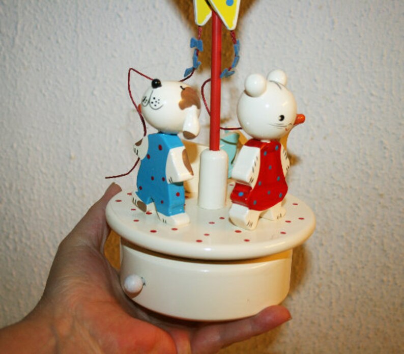 Sevi Music Box Vintage in Wood, Original Box, 70s/ 80s, Old Carillon ...