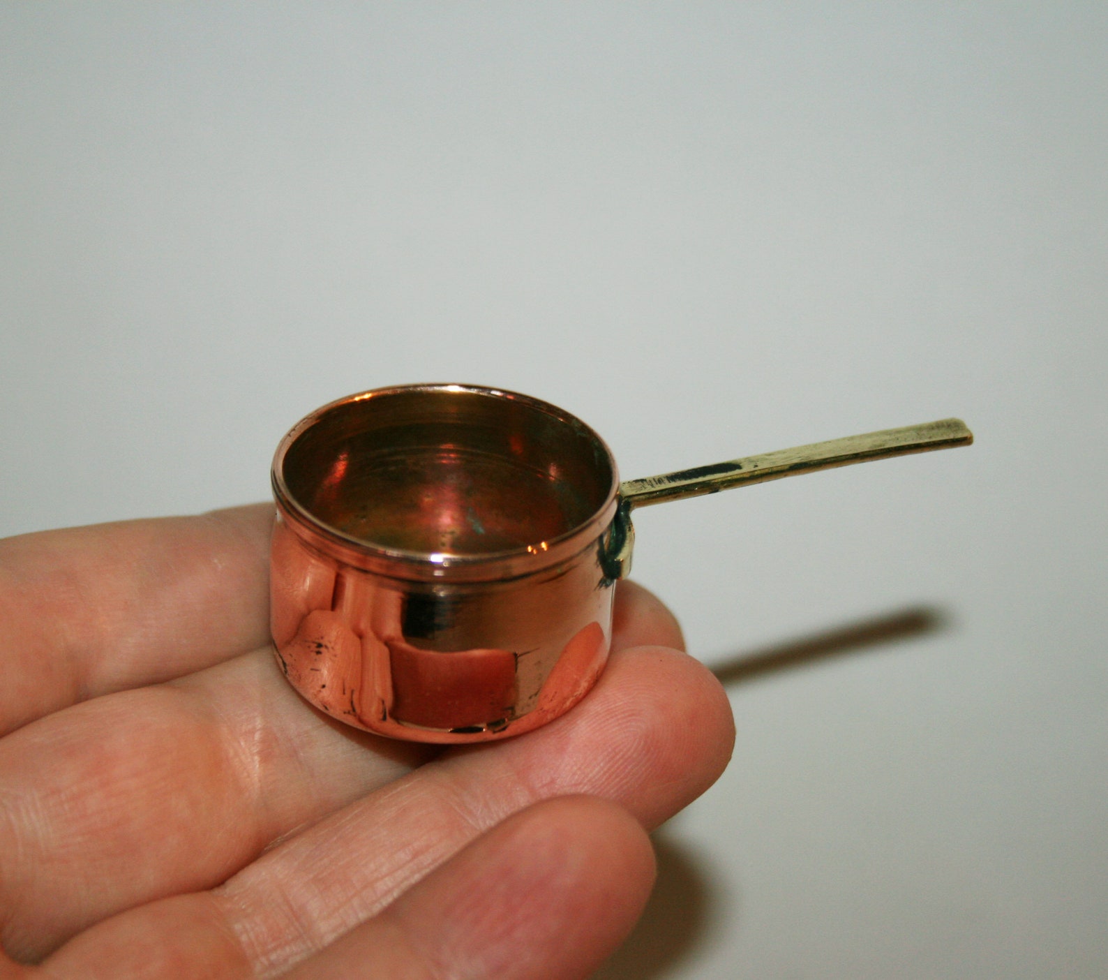 DOLLHOUSE MINIATURES copper Pots artisan - Etsy