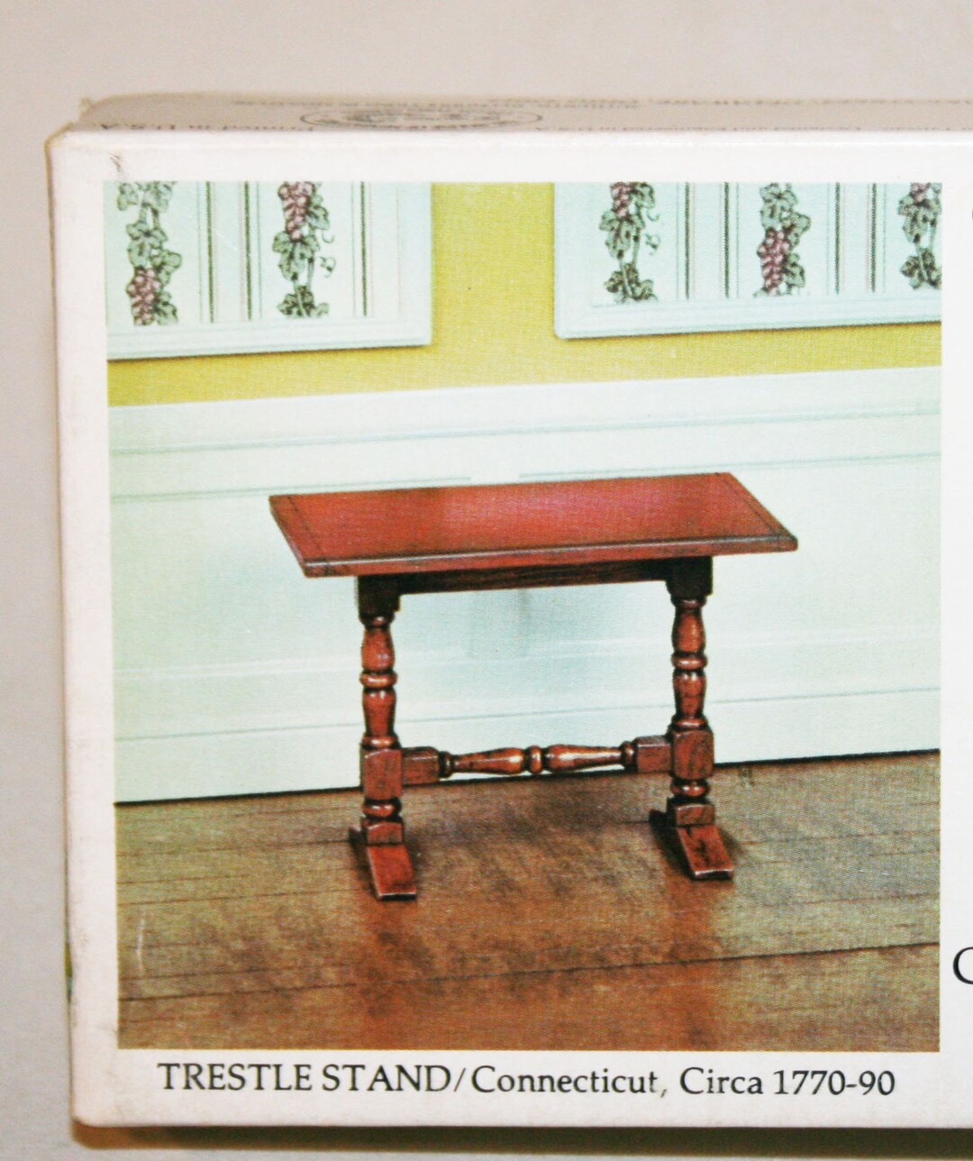 Connecticut Trestle Stand, Kit by House of Miniatures -dollhouse ...