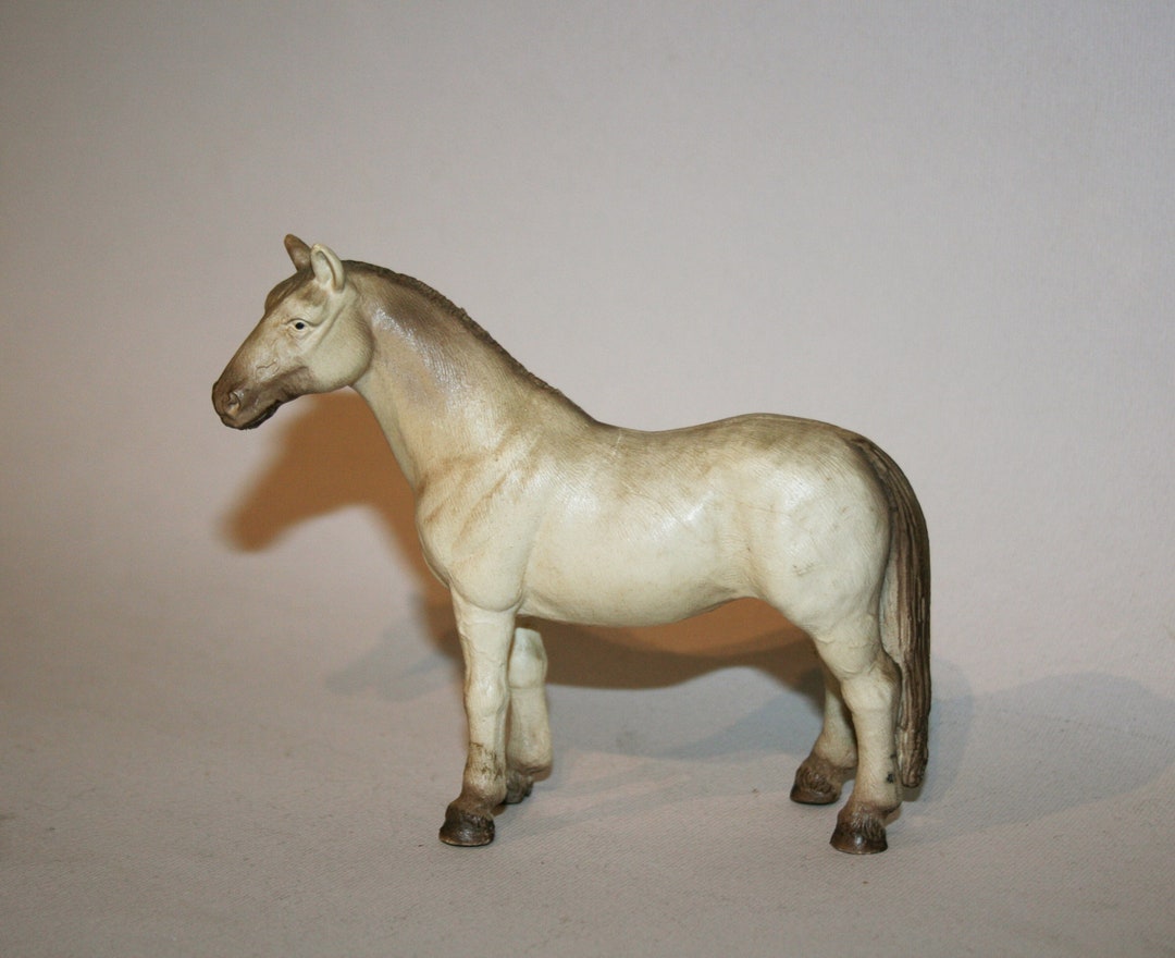 Vintage Retired Schleich Horse - DOLLHOUSE MINIATURE Animals - Artisan ...