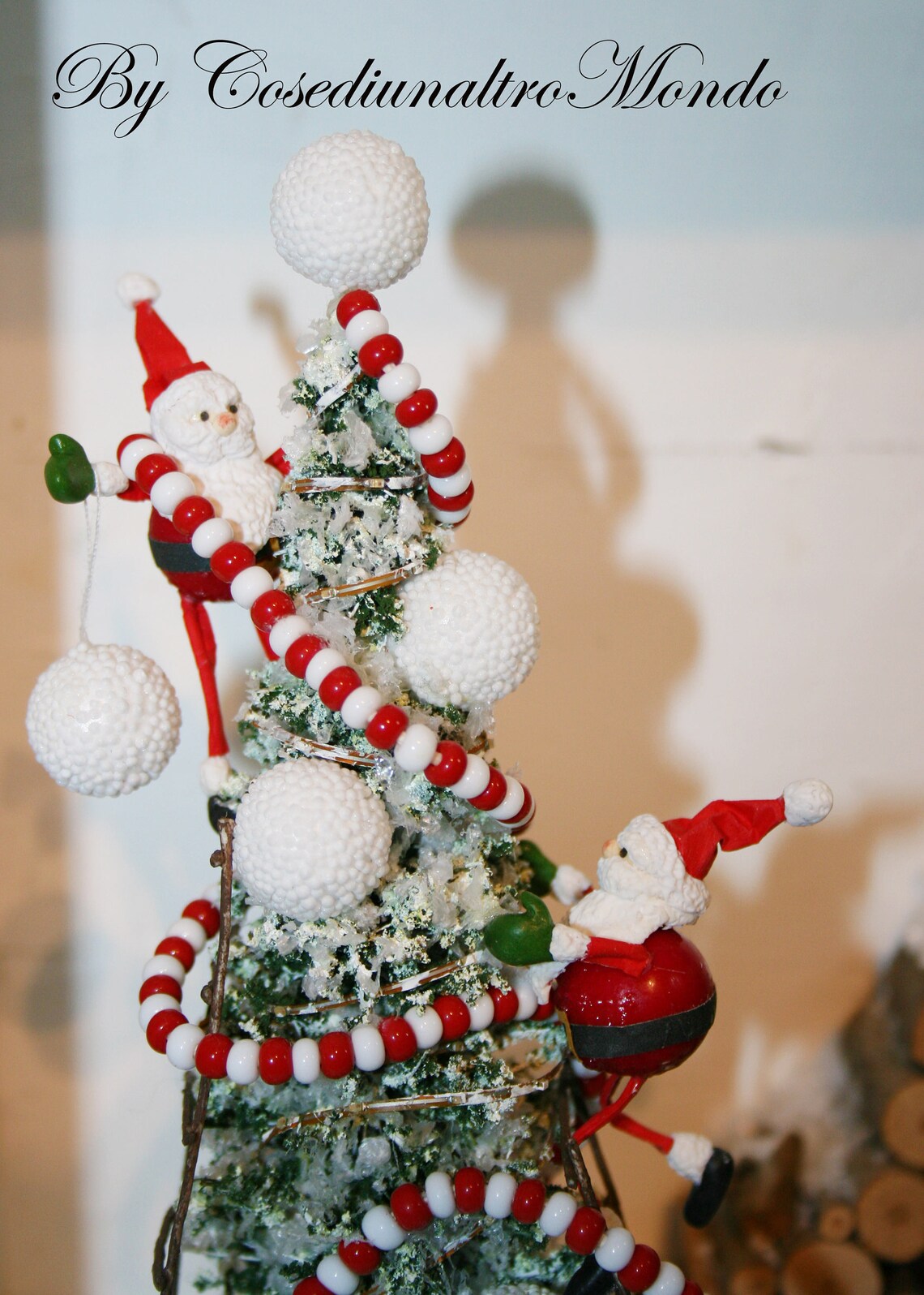 Dollhouse Miniatures " Christmas Tree " Artisan Handmade Miniature in ...