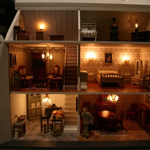 Half Inch Scale Dollhouse Kits -DOLLHOUSE MINIATURES -artisan Handmade ...