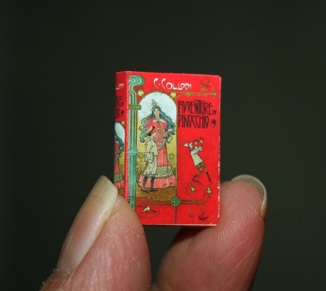 FABLES BOOK, PI2 -DOLLHOUSE Miniatures- Artisan Handmade Miniature ...