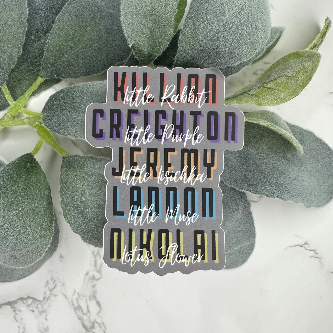 Legacy of Gods Sticker Bookish Masked Men Kindle Sticker Dark Romance ...