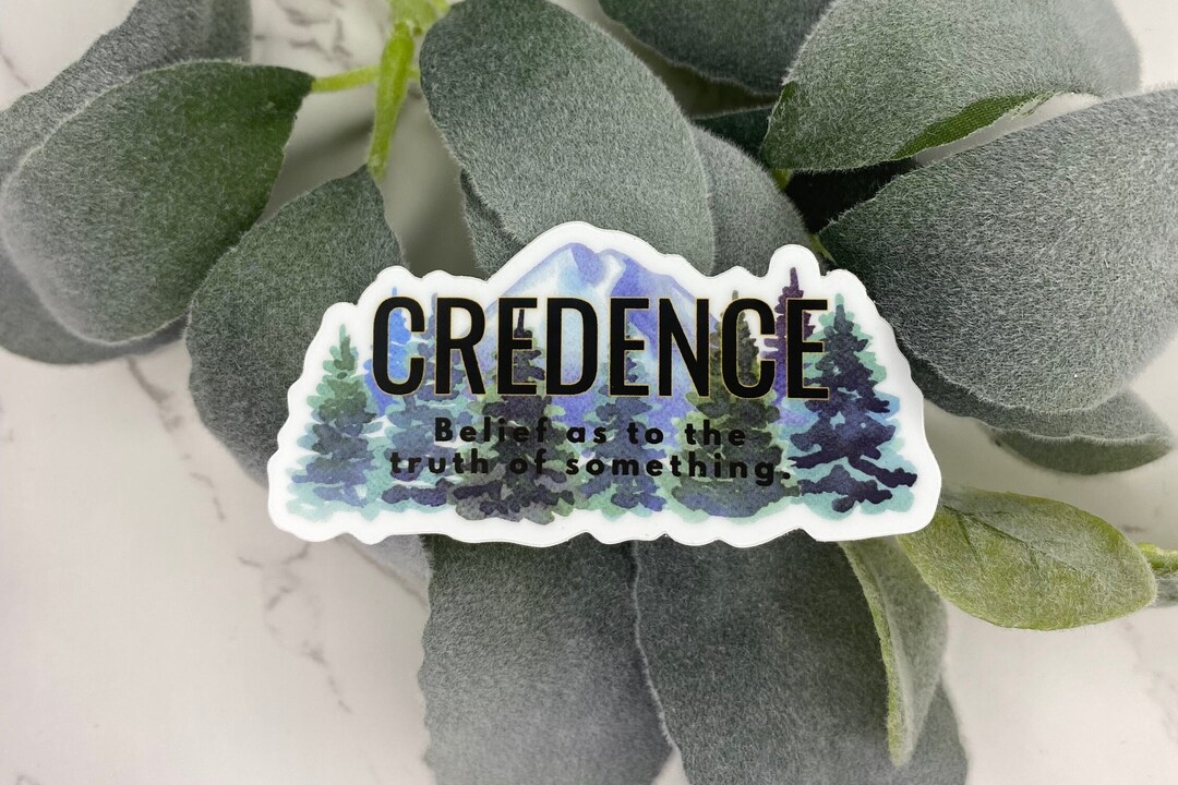 Credence Sticker | Bookish Sticker | Smut Sticker | Gift for Reader ...
