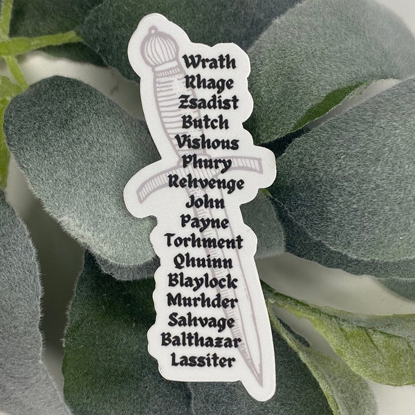 Black Dagger Brotherhood - Etsy