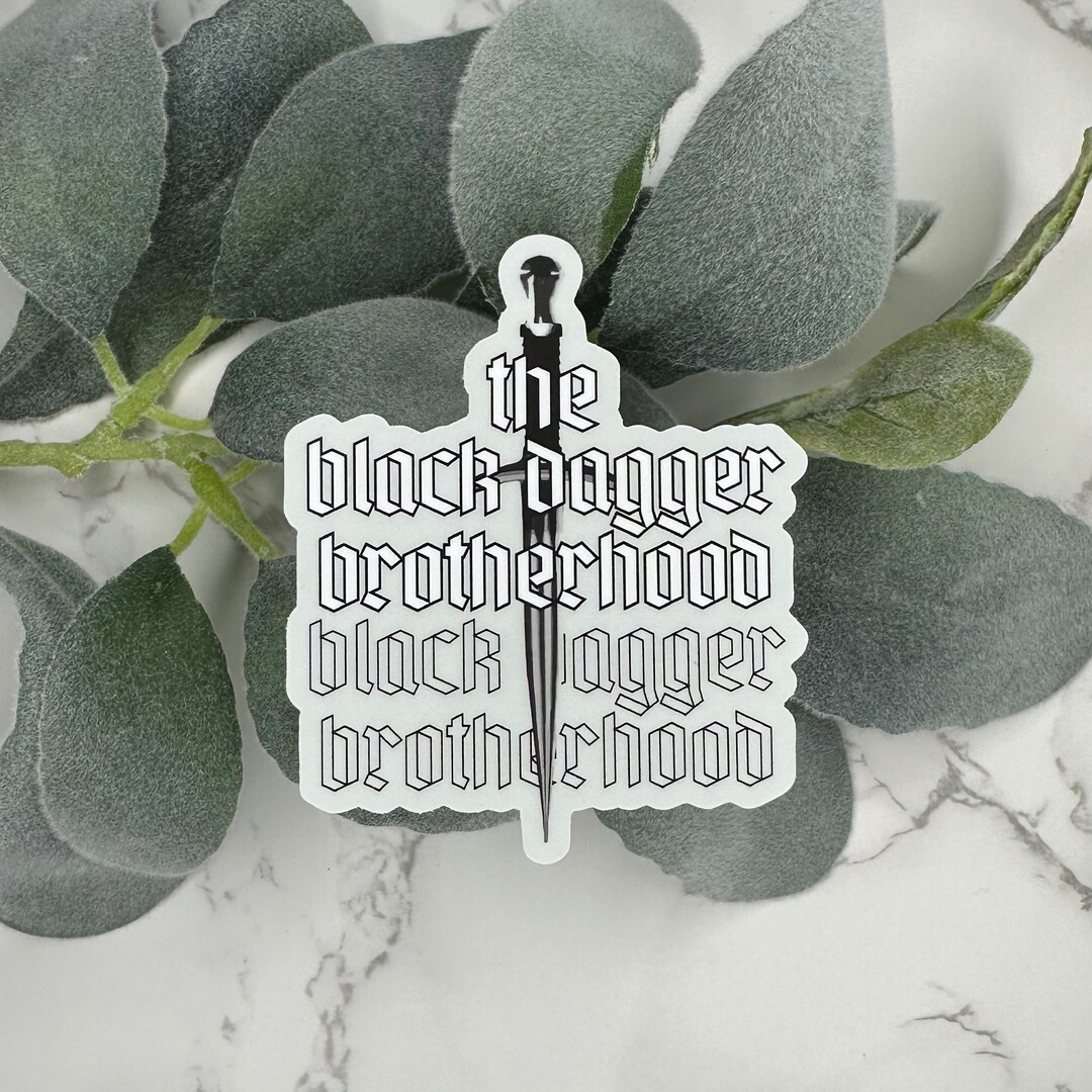 Black Dagger Brotherhood Sticker | BDB | Bookish | Vampire Romance - Etsy
