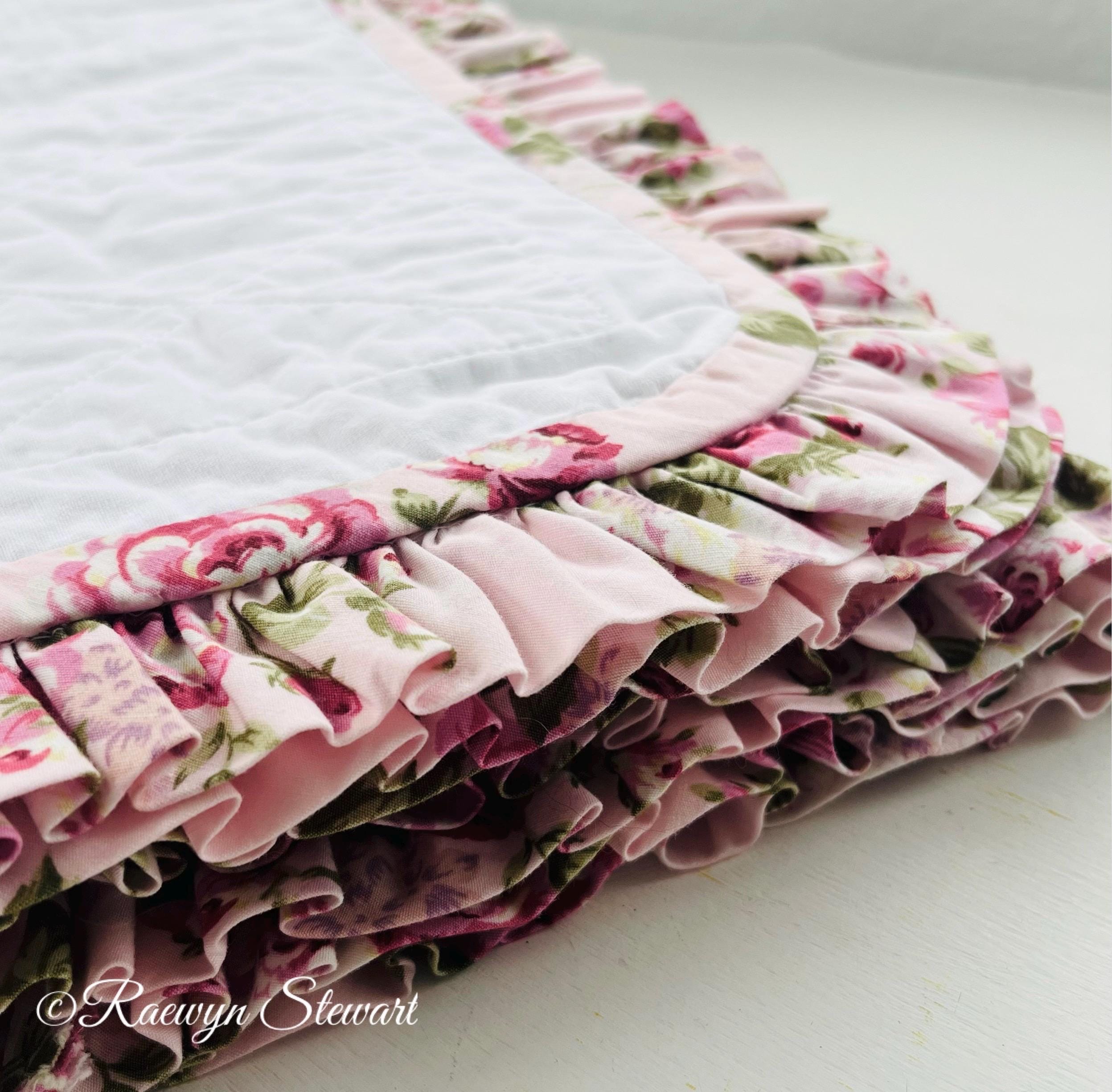 Ruffle Rag Quilt Tutorial – Vintage-inspired PDF Pattern With Ruffled ...