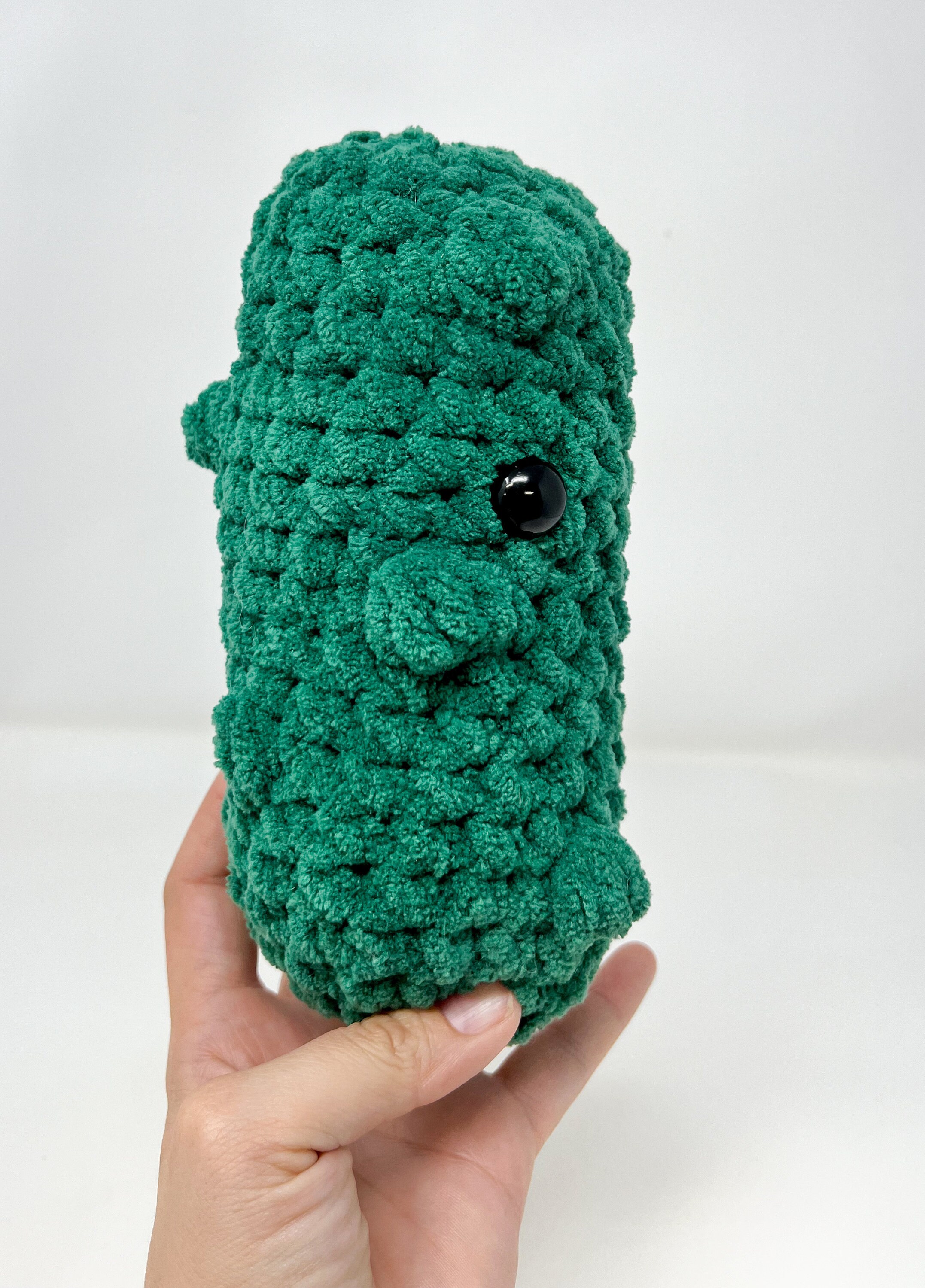 Pickle Friend | Crochet Pickle Plush | Emotional Support Pickle - Etsy