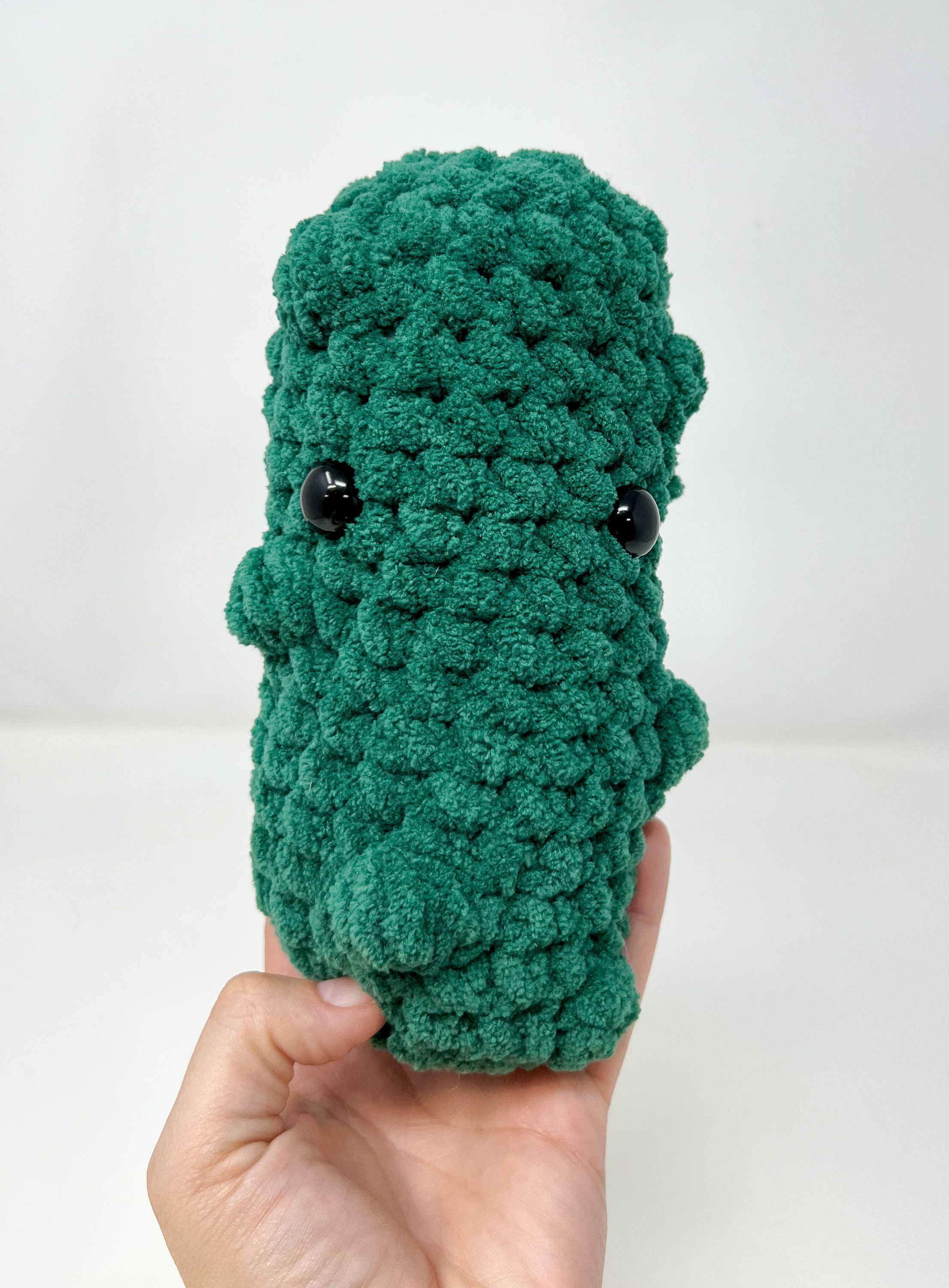 Pickle Friend | Crochet Pickle Plush | Emotional Support Pickle - Etsy