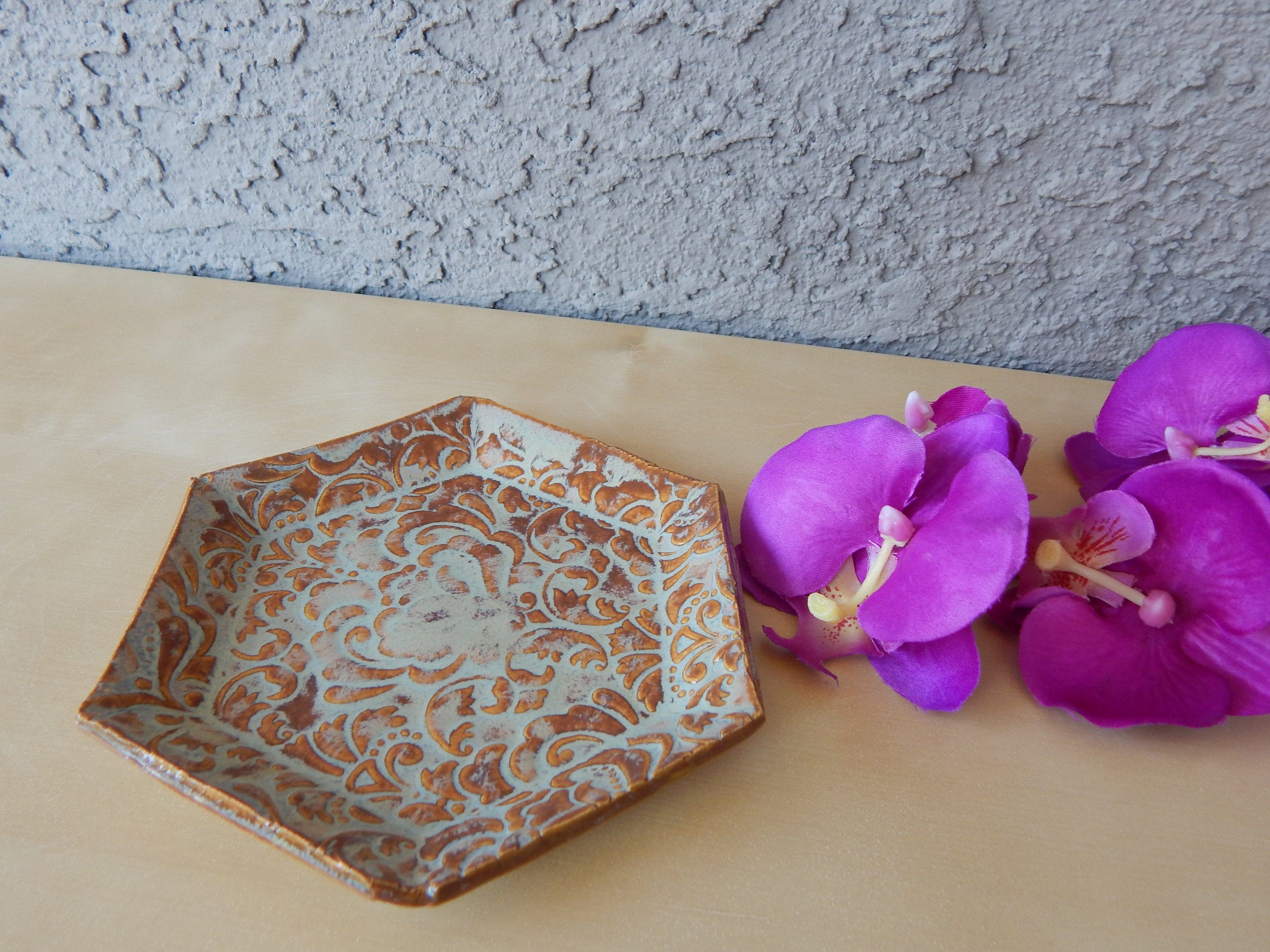 Handmade Ceramic Dish, Pottery Key Holder, Soap Dish, Trinket Dish, - Etsy