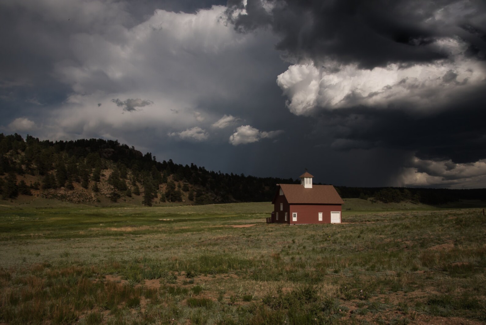Lone Barn, Near Cripple Creek Colorado, Fine Art Photography by Pitts ...