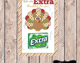 Extra Gum Thank You - Etsy