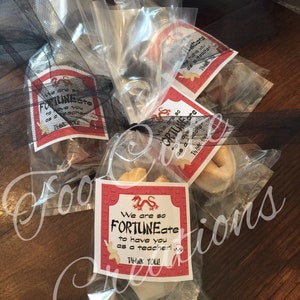 Thank You Tags//fortune Cookie Thank You Teacher - Etsy