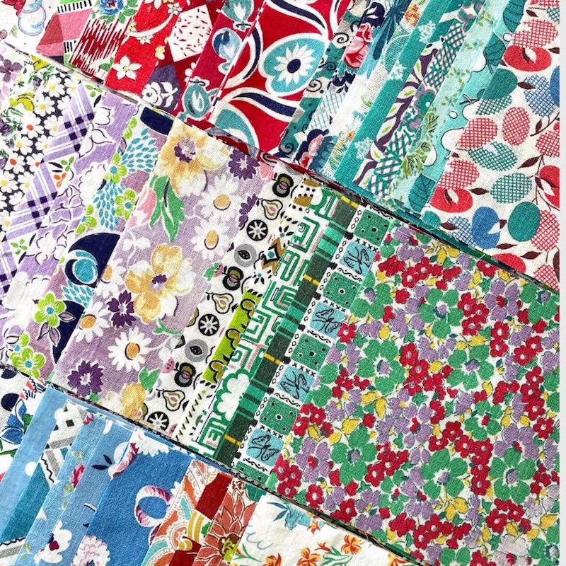 Vintage Flower Sack Fabric - Etsy