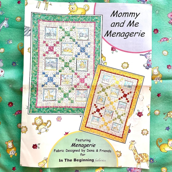 Mommy and Me Quilt Kit - Etsy