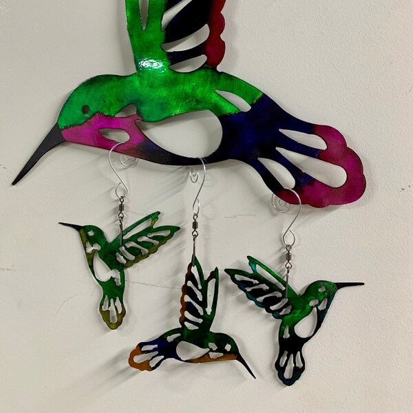 Metal Hummingbird - Etsy