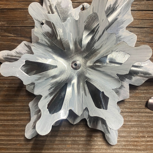 Metal Snowflake - Etsy