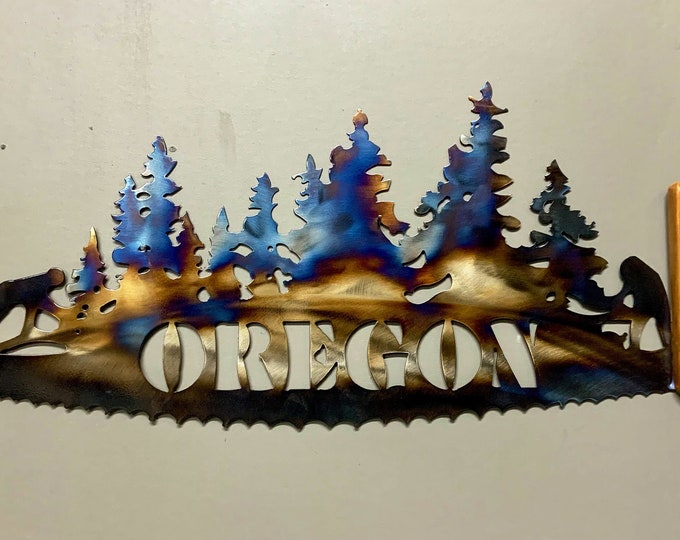 1920s Original Large / CROSSCUT PIT SAW / Lumberjack Tools Arborist ...