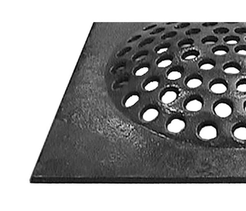 12 In. X 12 In. Cast Iron Cesspool Grate Drain - Etsy