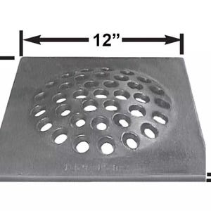 12 In. X 12 In. Cast Iron Cesspool Grate Drain - Etsy