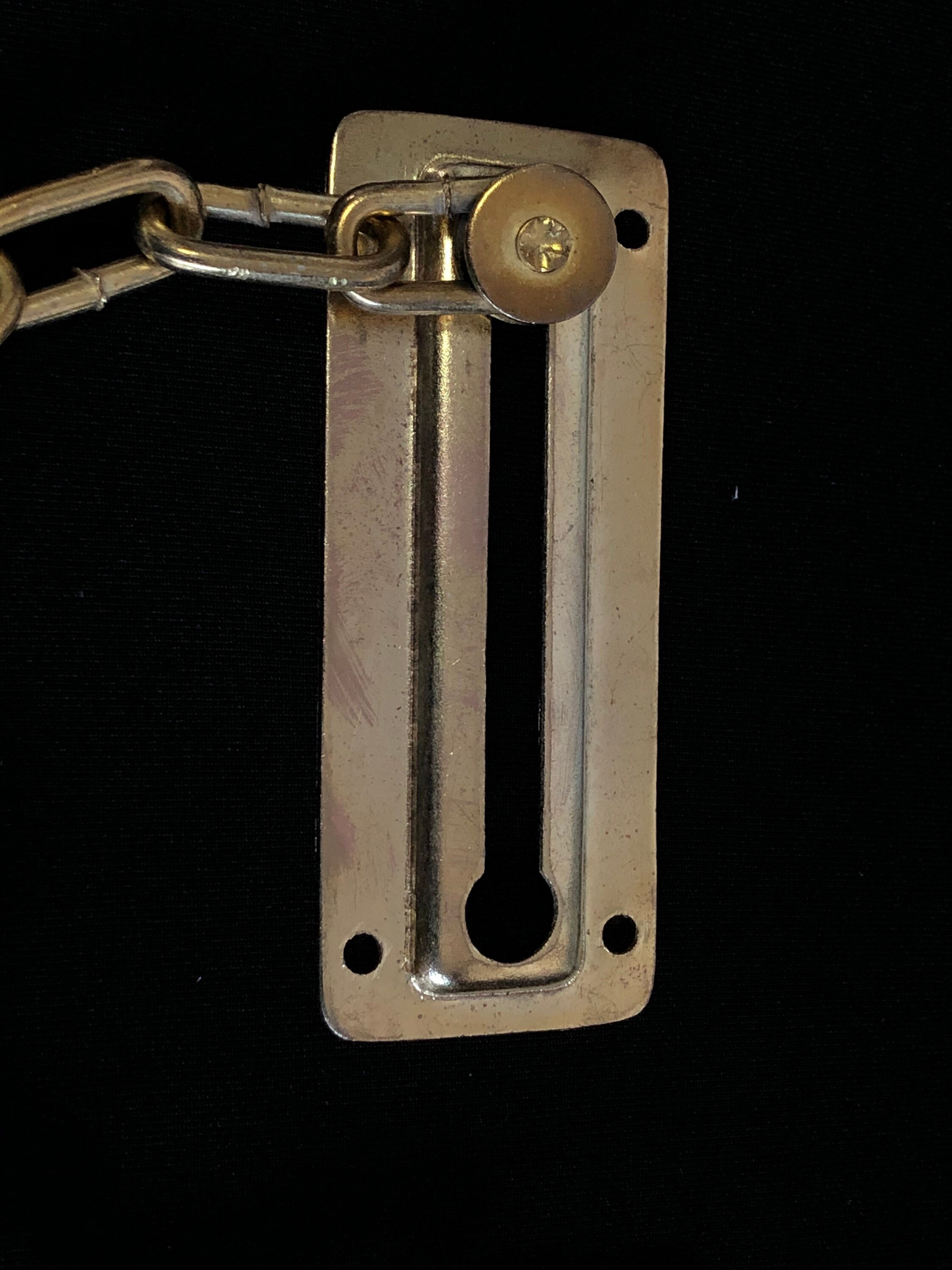 3.22” Inches Solid Brass Western Door Chain Strap Latch Door / Chain ...