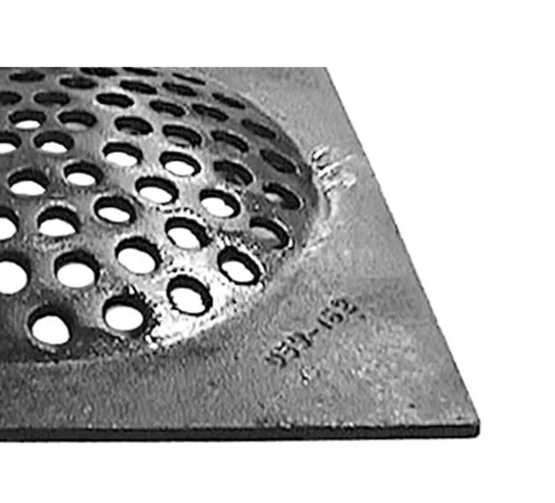 12 In. X 12 In. Cast Iron Cesspool Grate Drain - Etsy