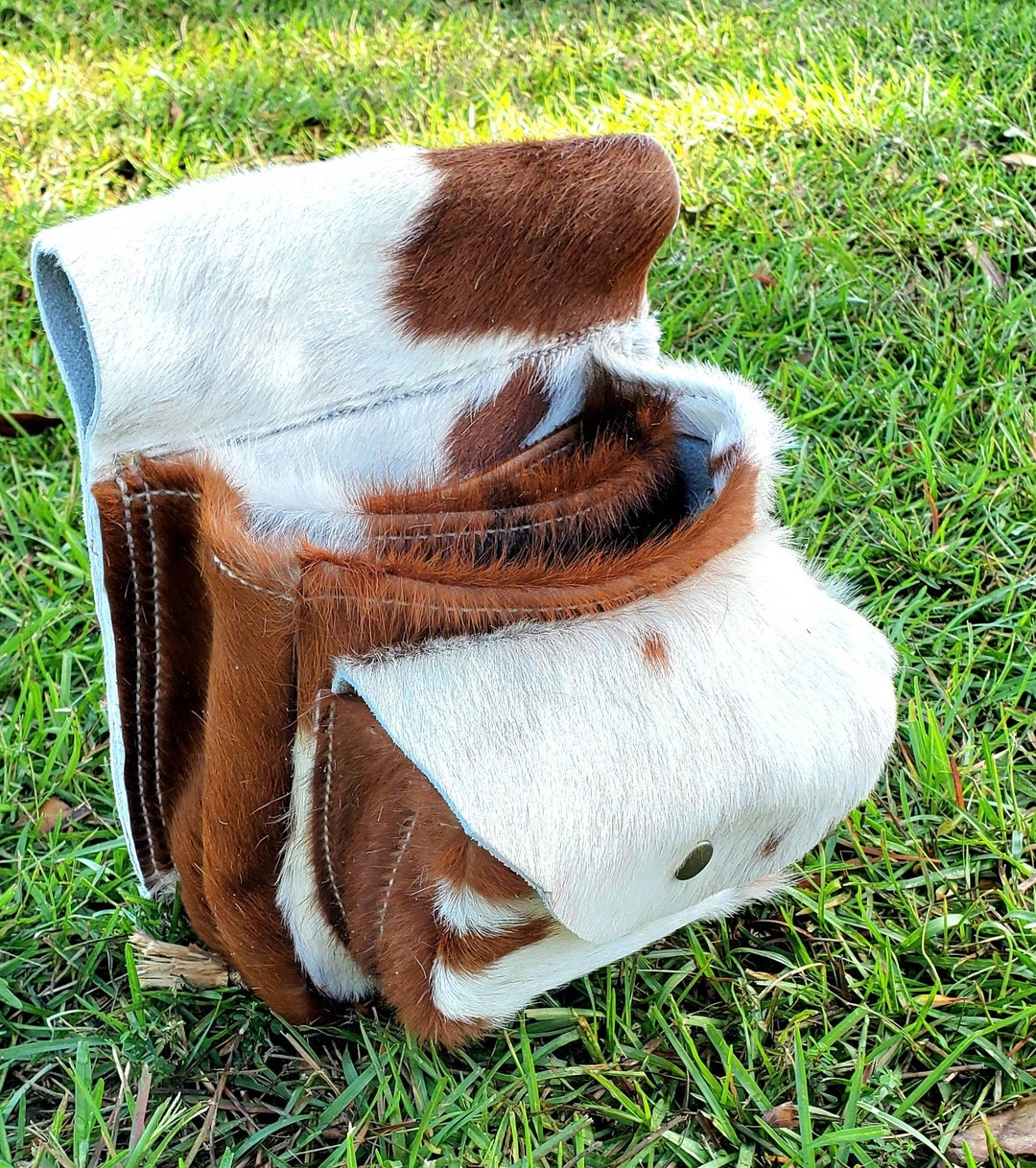 Cowhide Ammo Bag Extra Pocket Shooting Pouch Shotshell Bag Shell Pouch ...