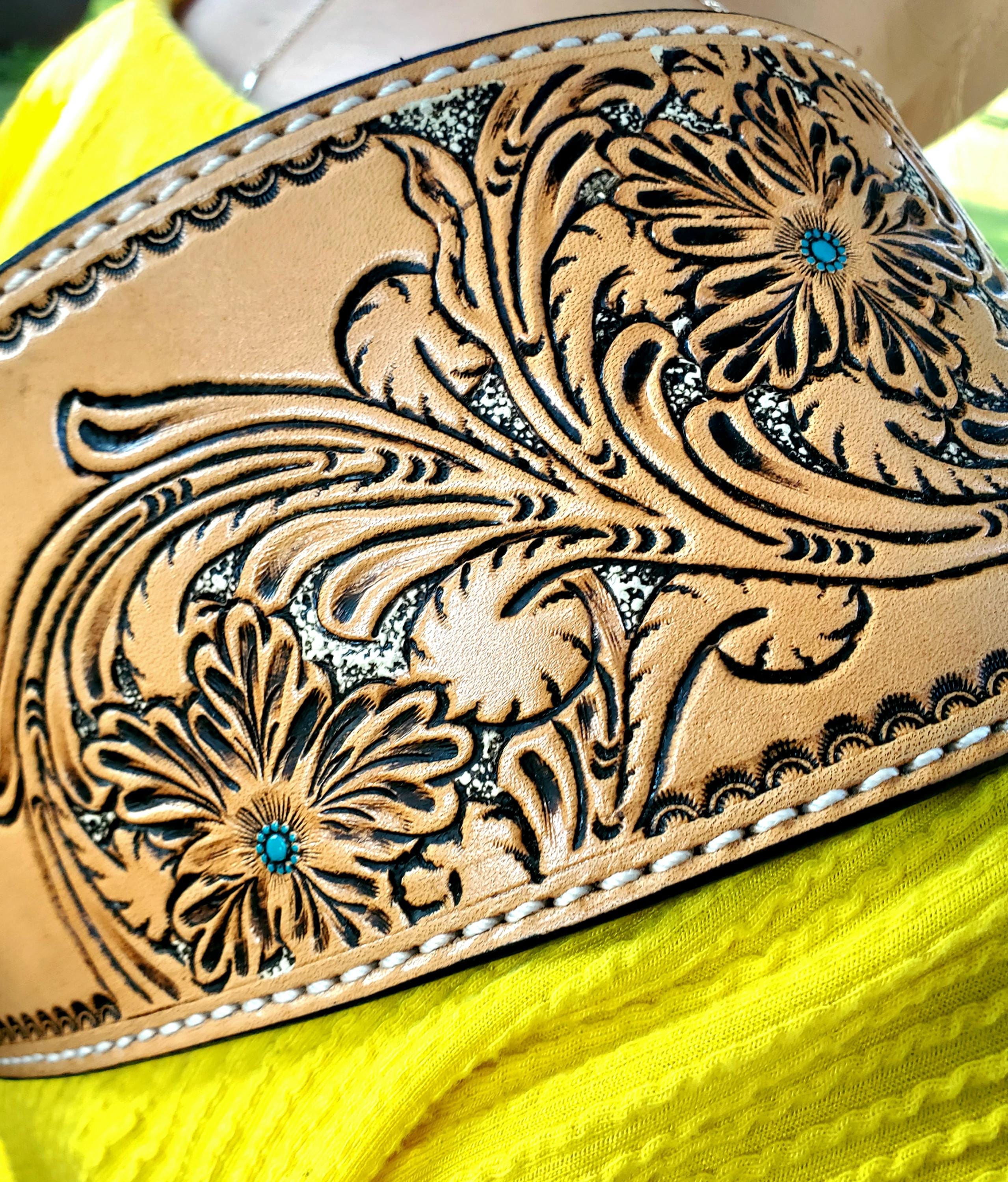 Leather Sash Custom Leather Rodeo Queen Sashes Cattlemen Sweetheart ...