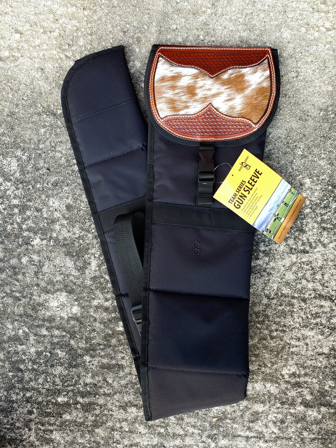 Cowhide and Leather Gun Case Shotgun Sleeve Leather Shotgun Case ...