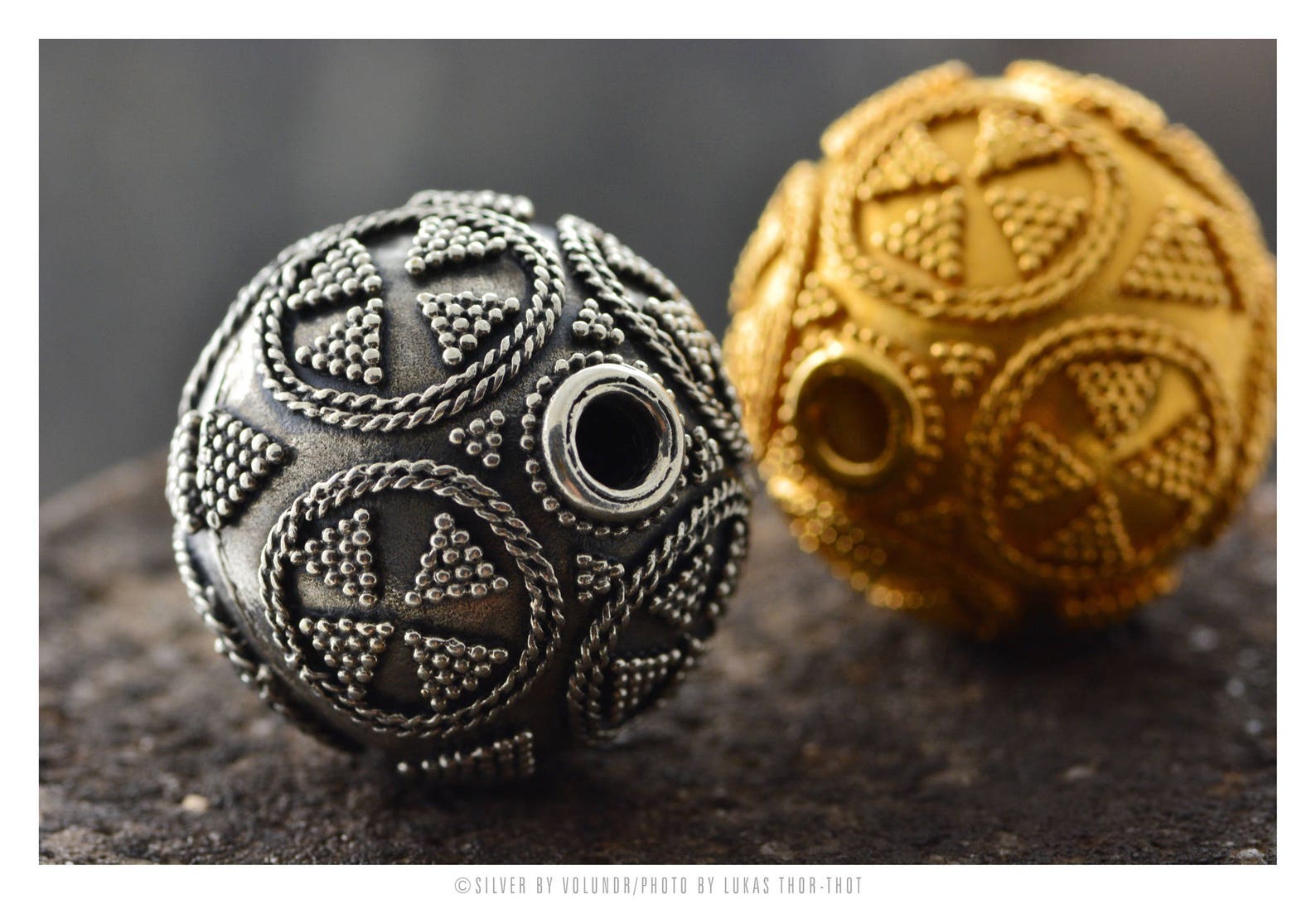 Gilded Viking Time Bead - Etsy