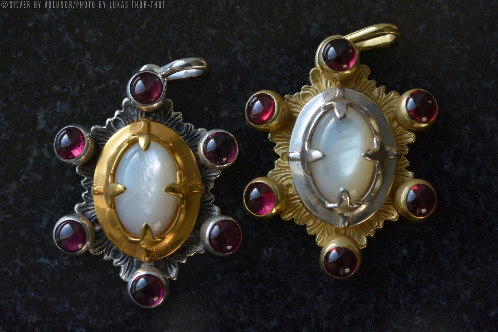 Gilded Medieval Pendant - Etsy