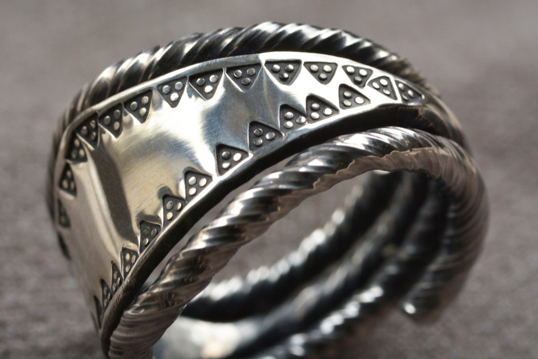 Viking Silver Ring From Gotland - Etsy