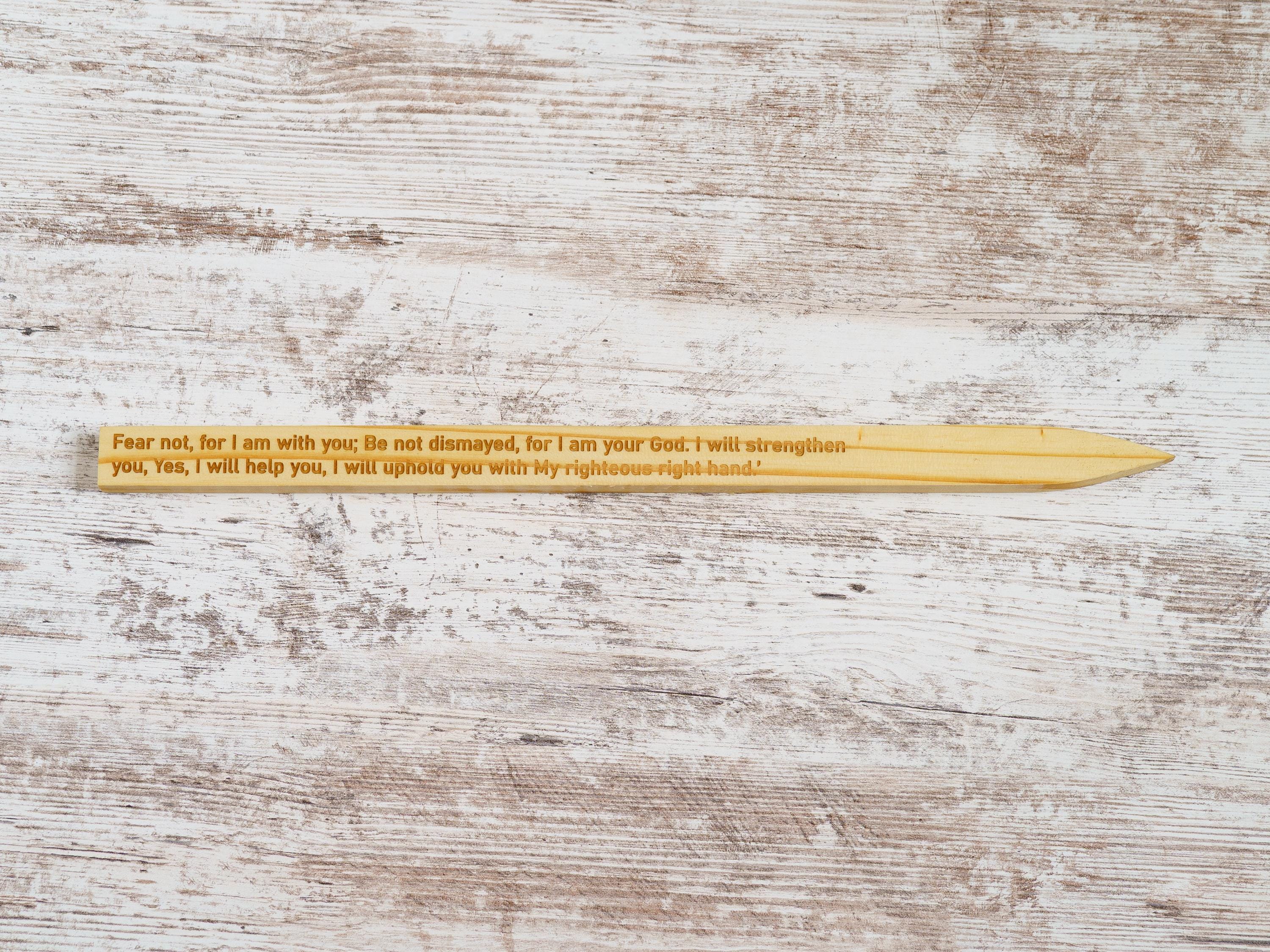 Two-sided Isaiah 41:10 Bible Verse Yard Stake - Christian Symbols of ...