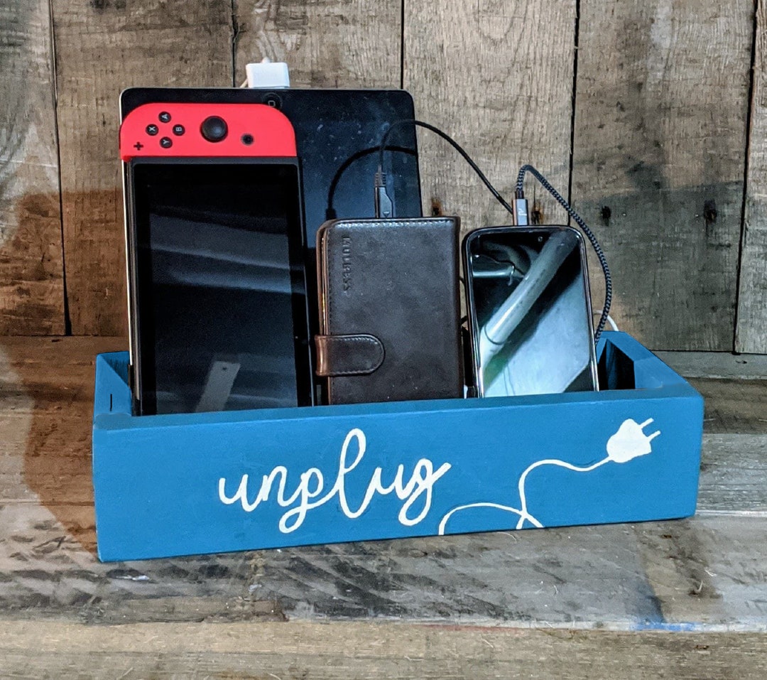 Unplug Charging Box Perfect Place to Charge Phones,ipad, Tablets ...
