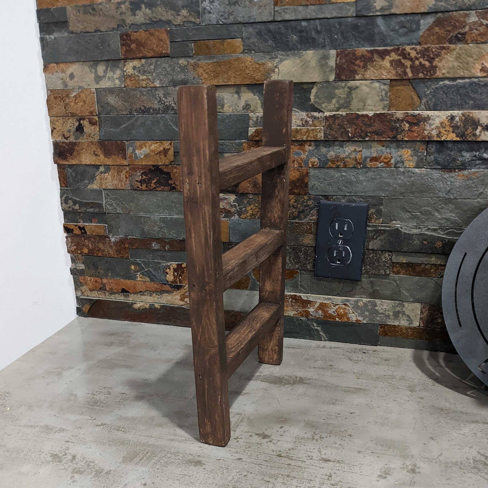 Mini Ladder | Bathroom Decor | Home Decor | Kitchen | Coffee Bar Decor ...