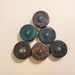 Molded Composition Buttons Made From Antique Button Forms Set of 6 With ...