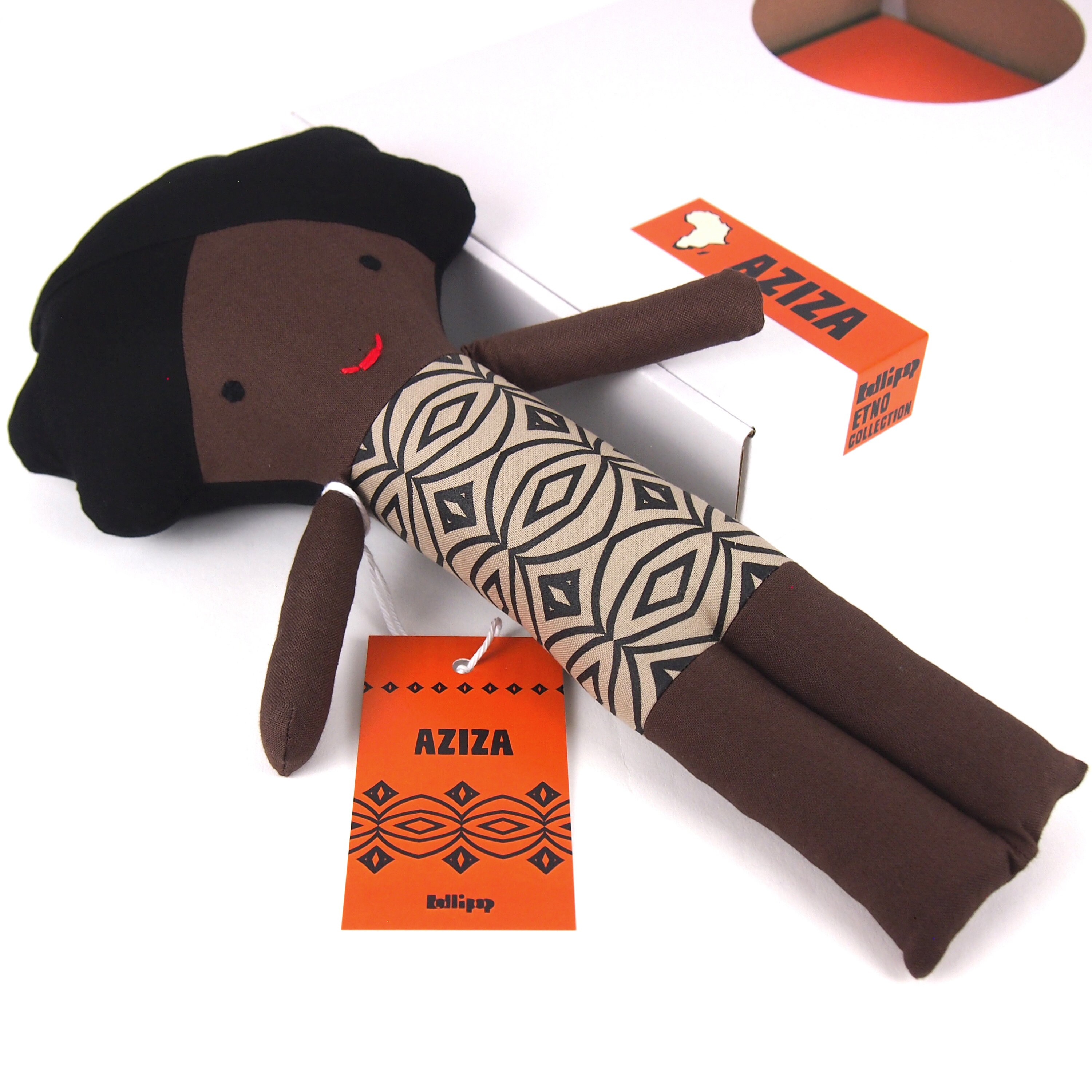 African Aziza Handmade Doll - Etsy