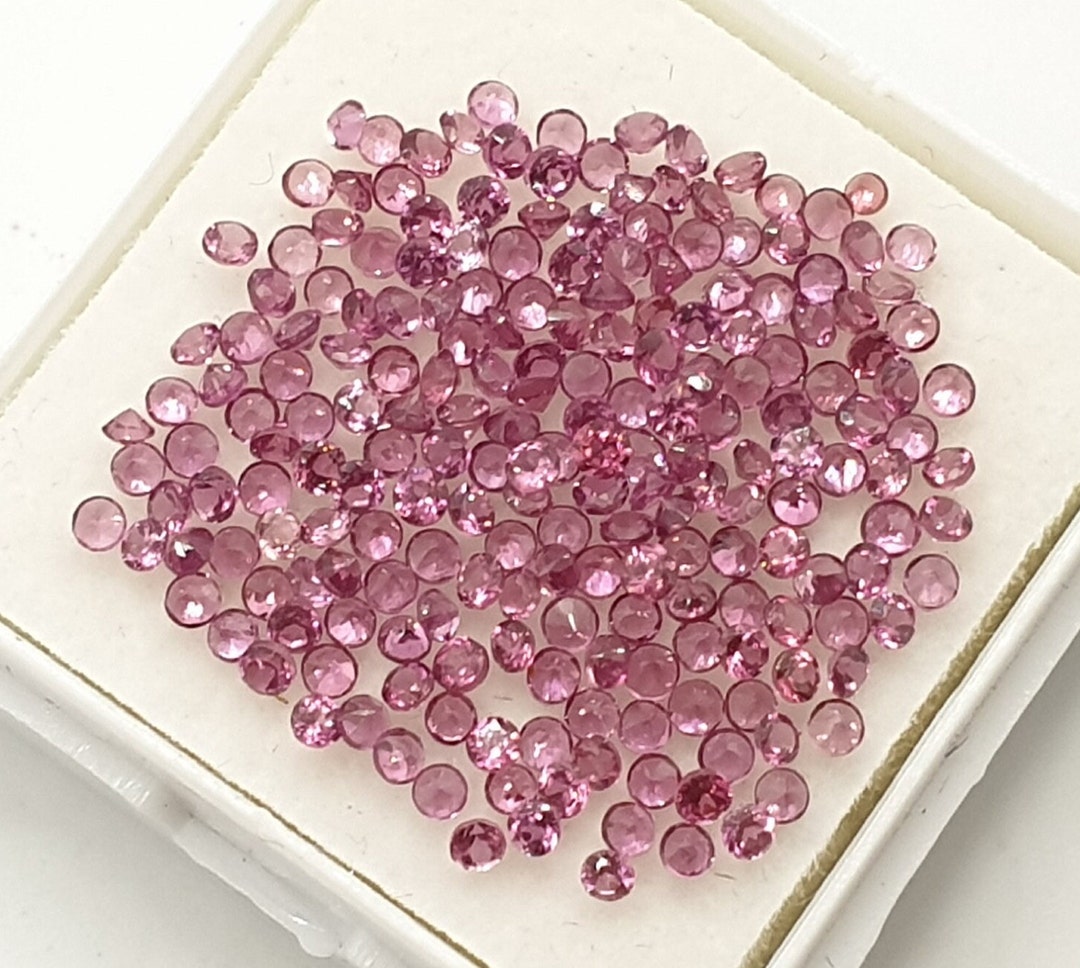 25 Stk. Lot,Rosa Turmalin Edelstein,AAA Qualität Turmalin Edelstein ...