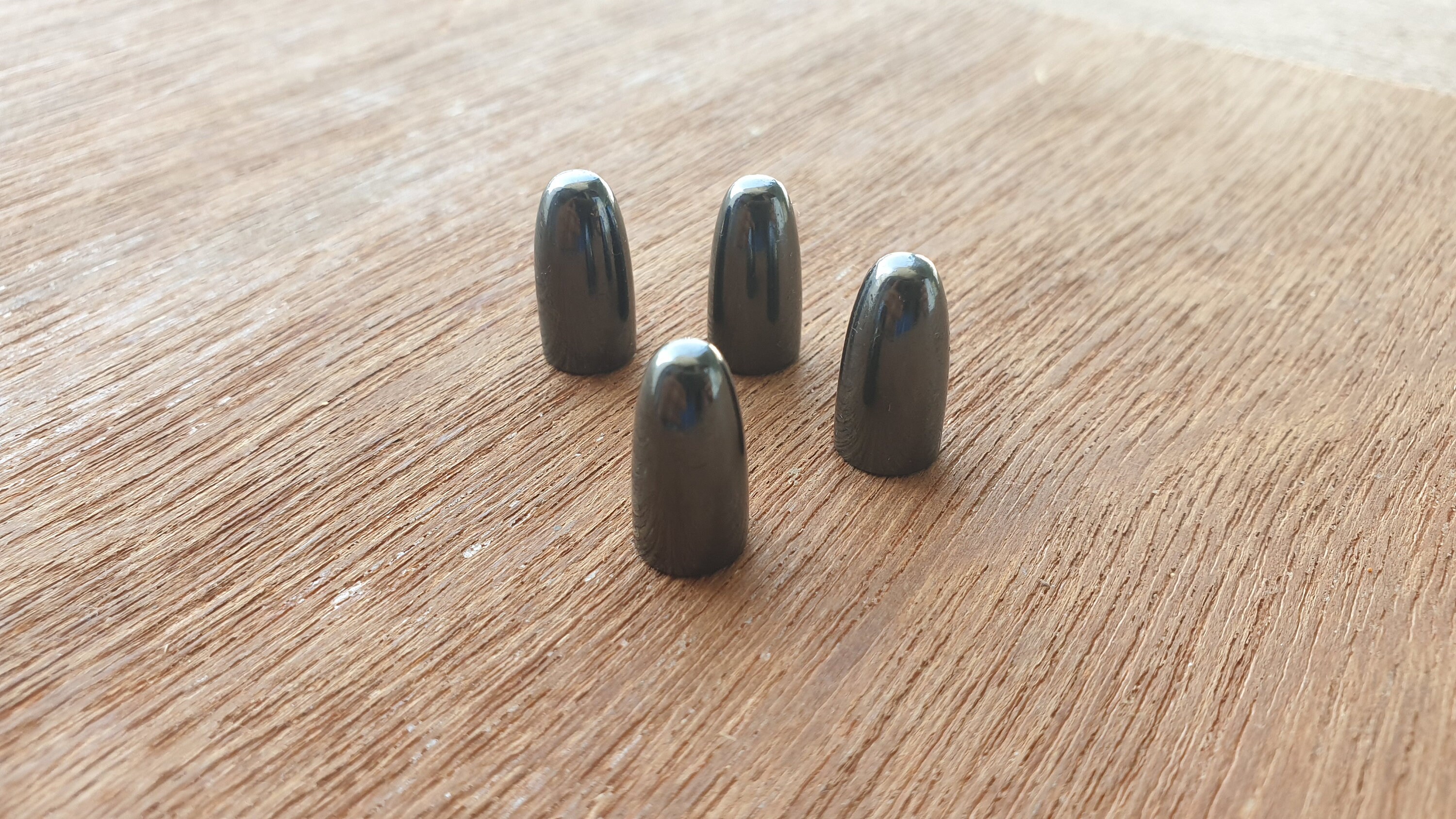 Natural Hematite Bullet Shape Gemstone loose Smooth Bullet | Etsy