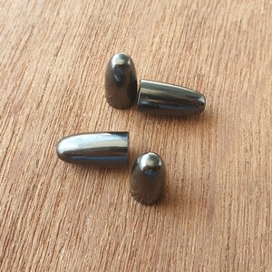 Natural Hematite Bullet Shape Gemstone loose Smooth Bullet | Etsy