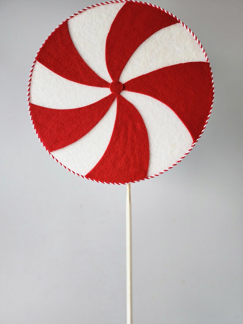 Extra Large Lollipop, Candy Stick, Christmas Decor and Picks, Tree and ...