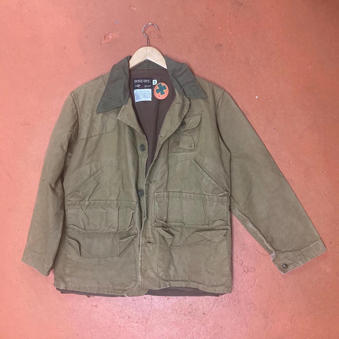 Vintage Red Head Hunting Jacket - Etsy